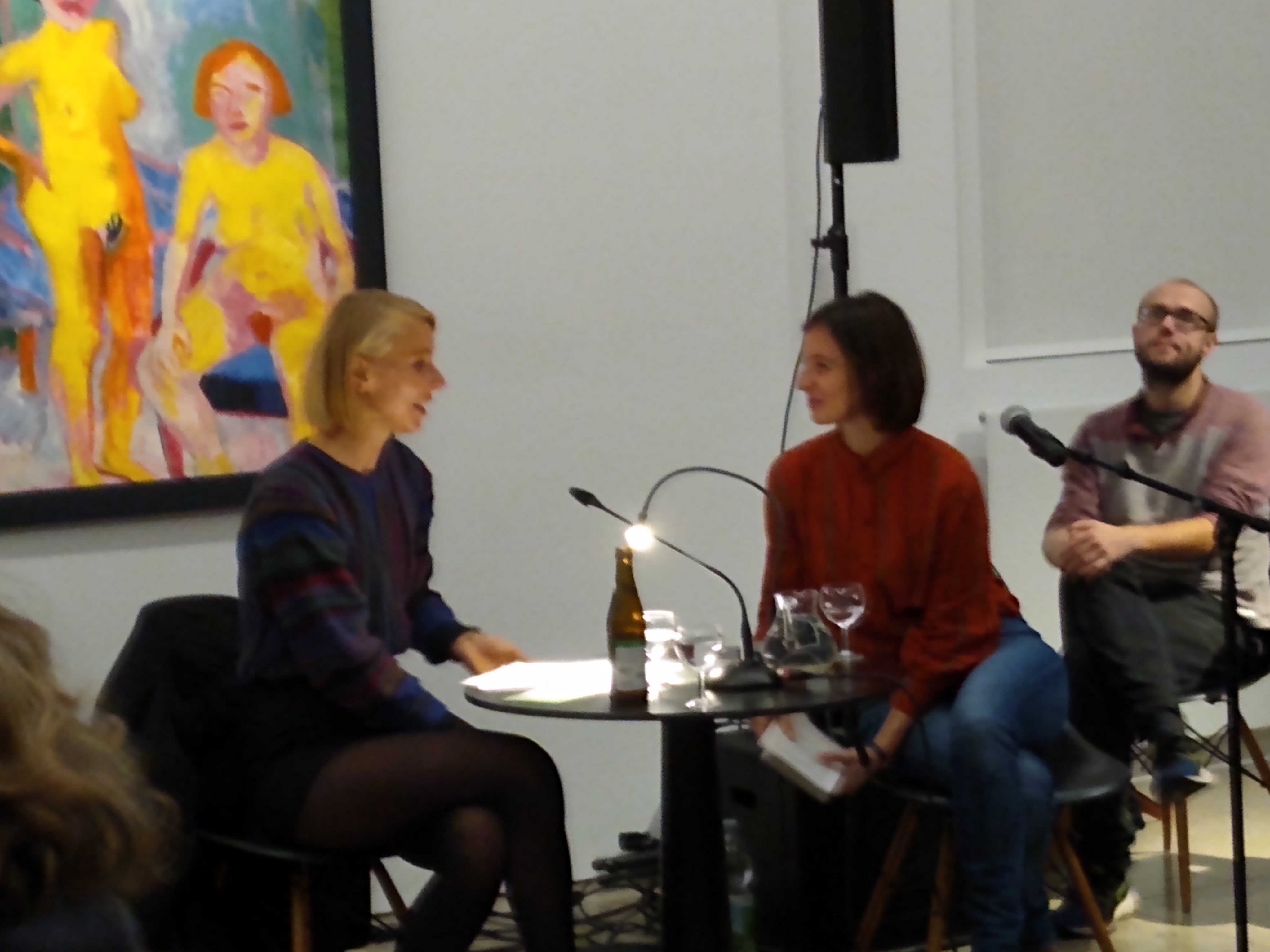 Zwei Stationen Literaturgespräch: Barbara Zemans Roman „Immerjahn ...